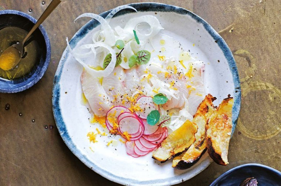 Hiramasa Yellowtail Kingfish Crudo Recipe with Fennel – SEATOPIA